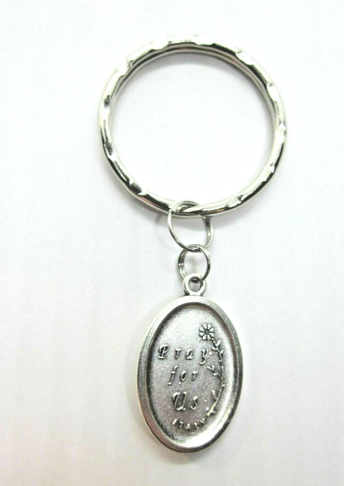 St Agatha Medal Key Ring w/ Gift Box & Prayer Card | eBay