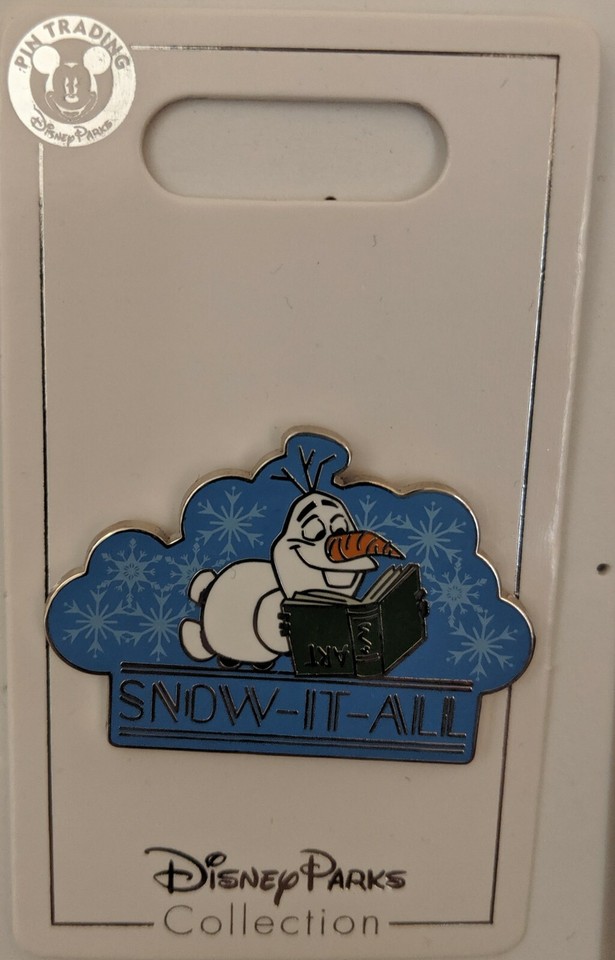 Disney Parks 2019 Frozen Olaf Snow It All Open Edition Pin | eBay