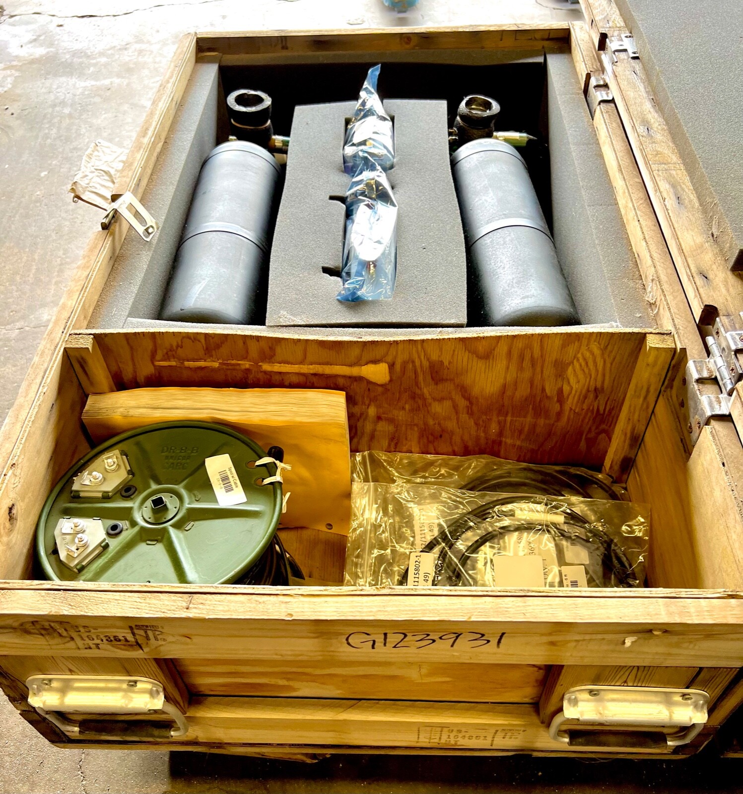 2 x PNEUMATIC TELESCOPING AIR CYLINDER RAM SYSTEM KIT COMPLETE | eBay