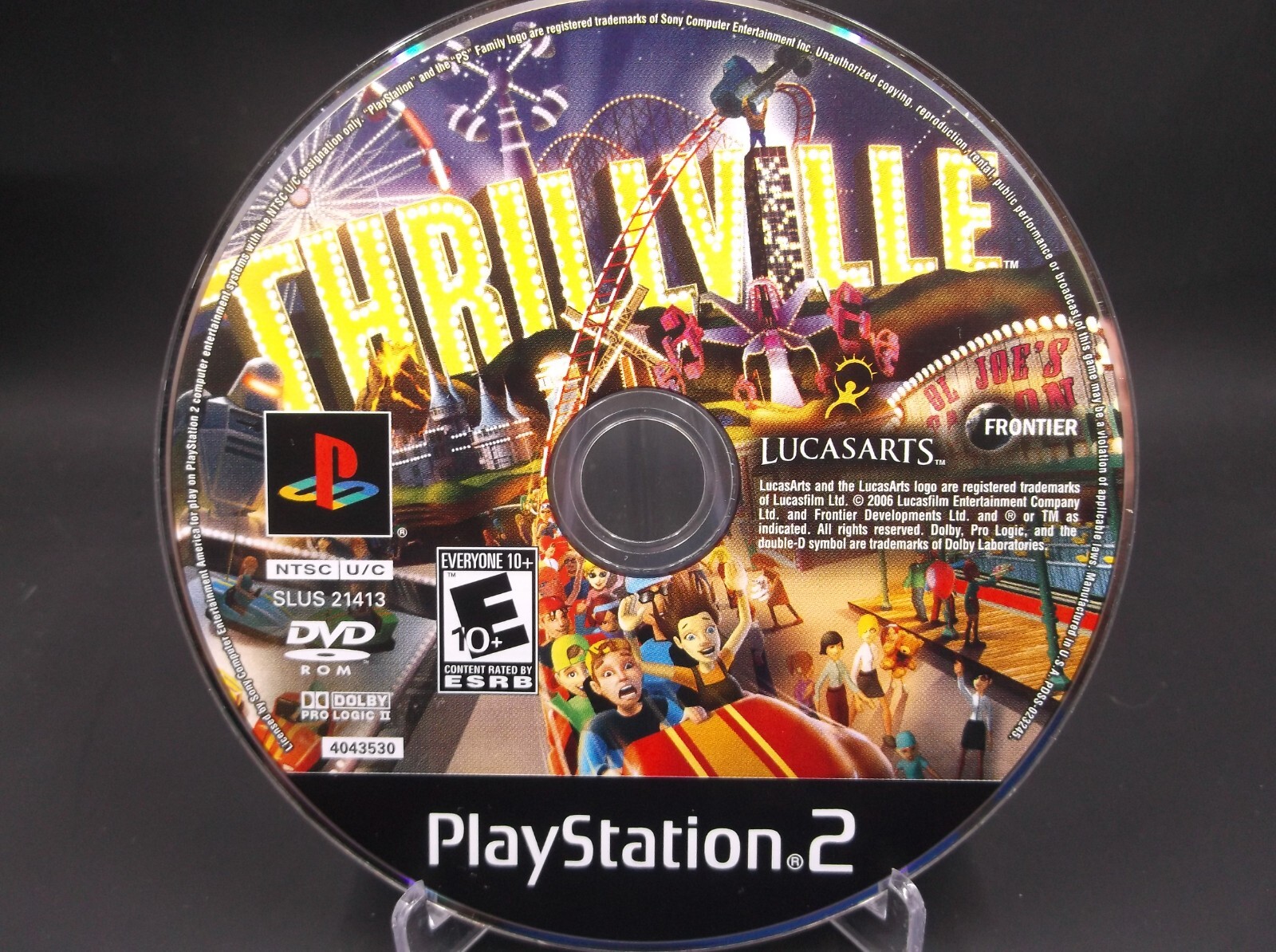 PlayStation 2 PS2 Thrillville DISC ONLY | eBay
