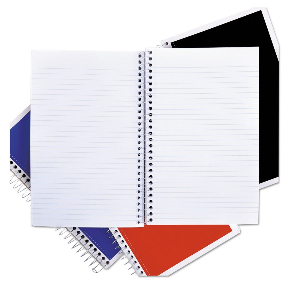 Universal 3 Sub. Wirebound Notebook 9.5 x 6 College Rule 120 Sht ...