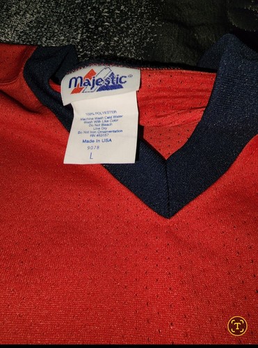 Vintage Majestic ST JOHN'S REDMEN (L) Basketball Jersey | eBay