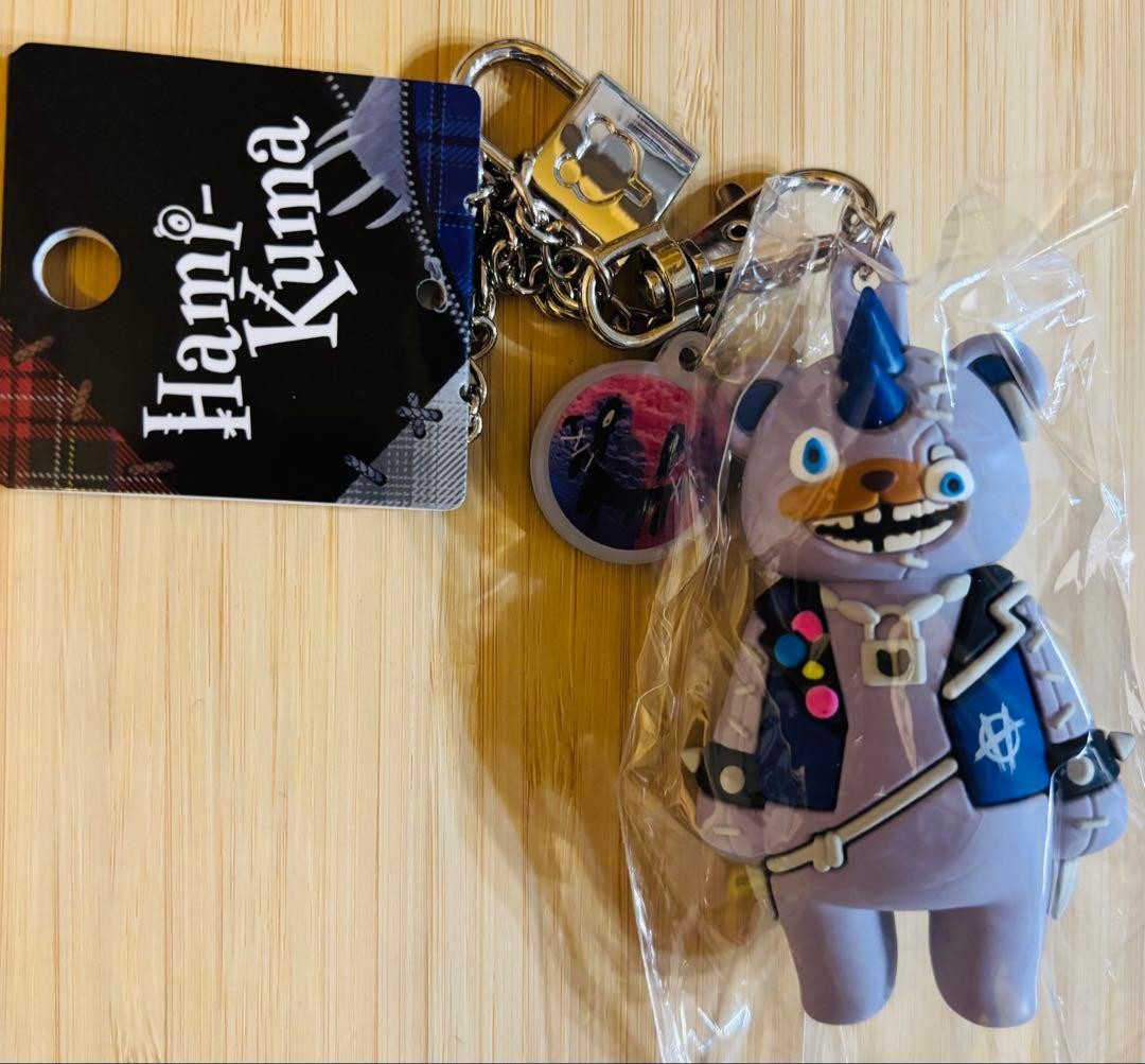 Hamikuma Punk Keychain USJ Universal Studios Japan Character Keychain ...