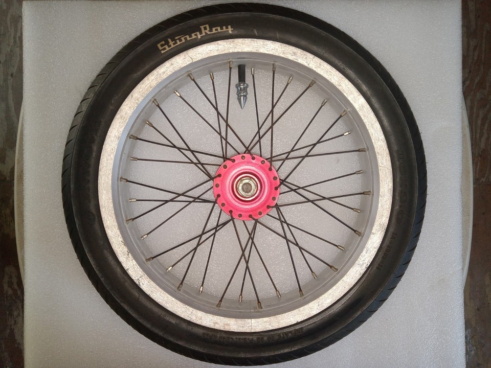 Front XL Schwinn Manta Ray Wheel&Rim+New 16" Rear OCC&Stingray Chopper ...