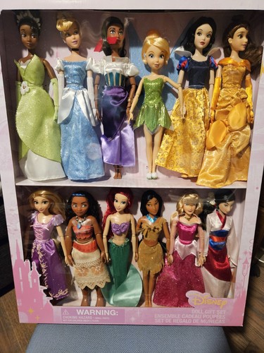Disney Classic Princess Doll Collection Gift Set - Set of 12 Dolls | eBay