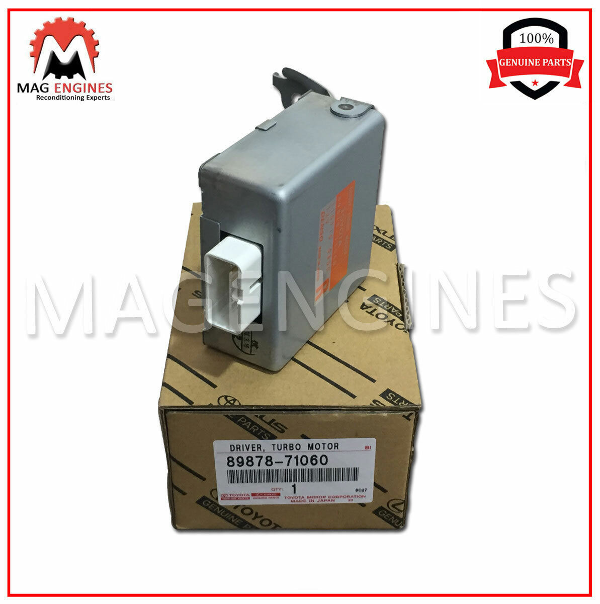 89878-71060 GENUINE OEM DRIVER TURBO MOTOR FOR FORTUNER HILUX 1KDFTV ...