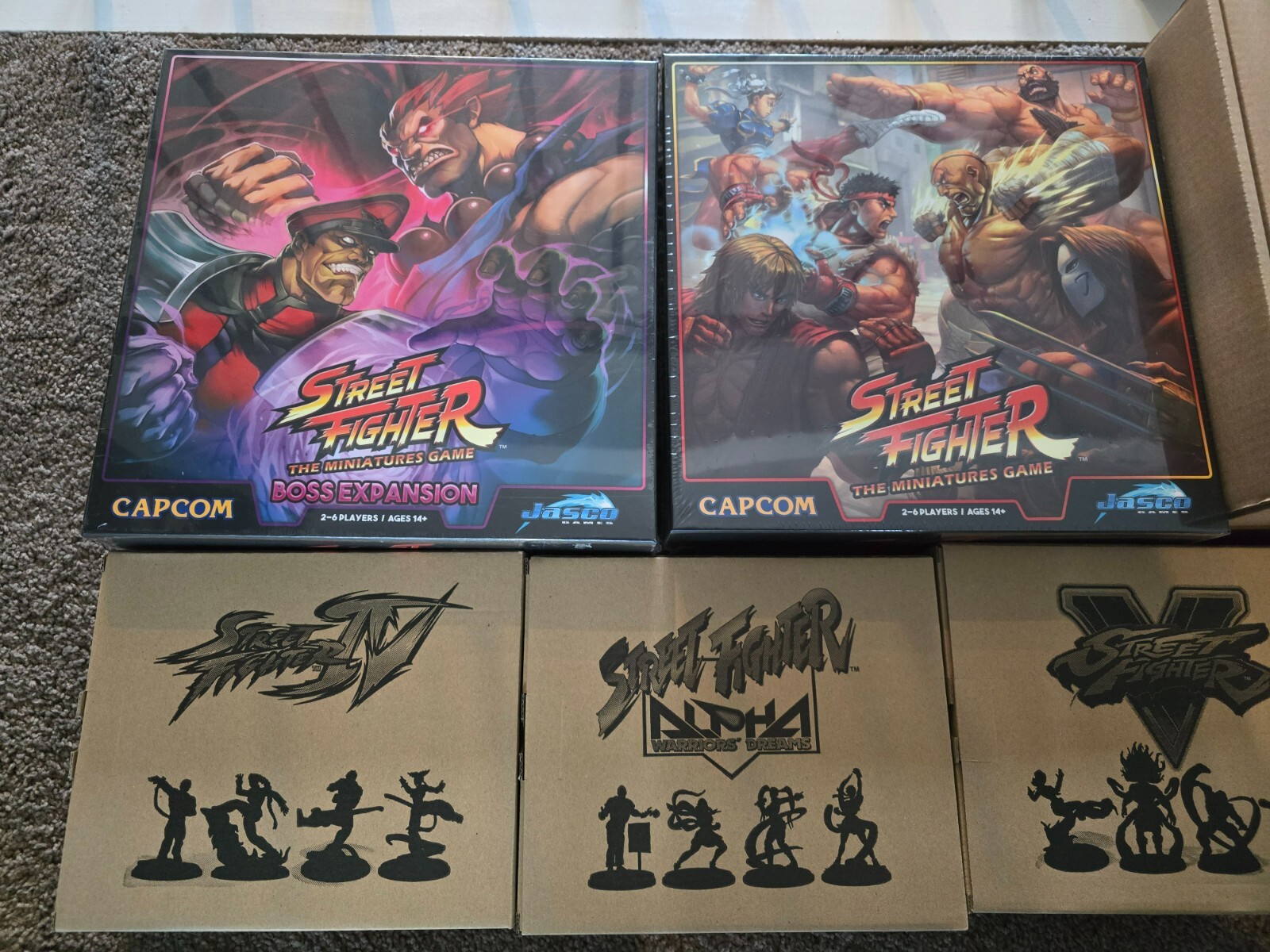 Jasco Games Capcom Street Fighter Board Game - JASMGSF01 for sale ...