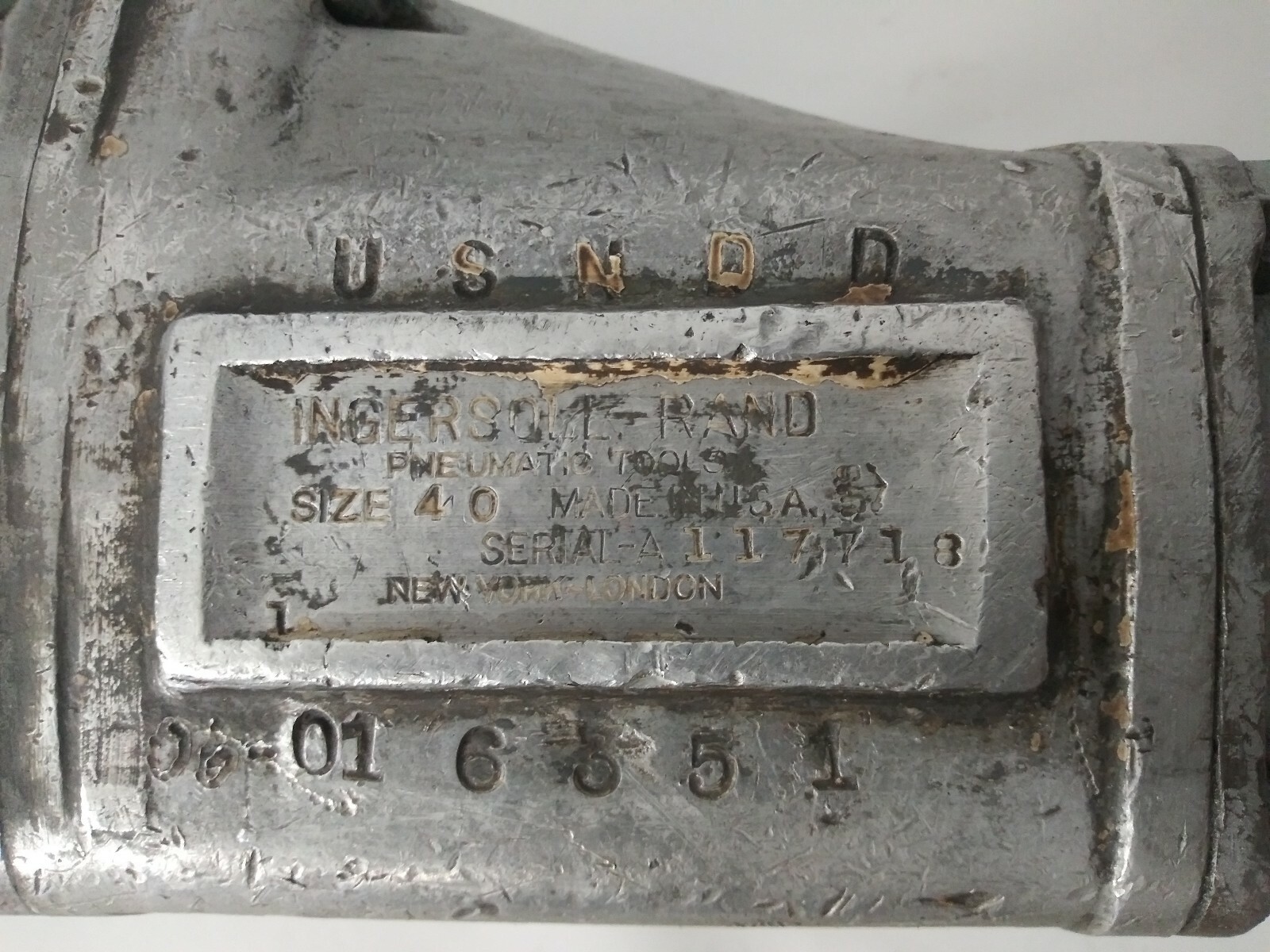 Ingersoll Rand Extra Large Multi-Vane Pneumatic Air Drill Size 40 | eBay