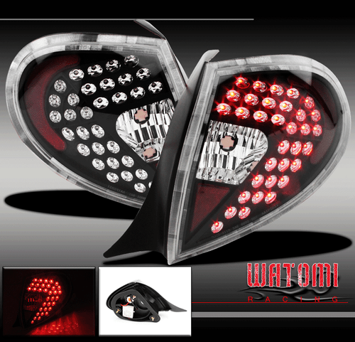 FOR 00-02 NEON LED ALTEZZA TAIL BRAKE LIGHTS LAMP BLK | eBay