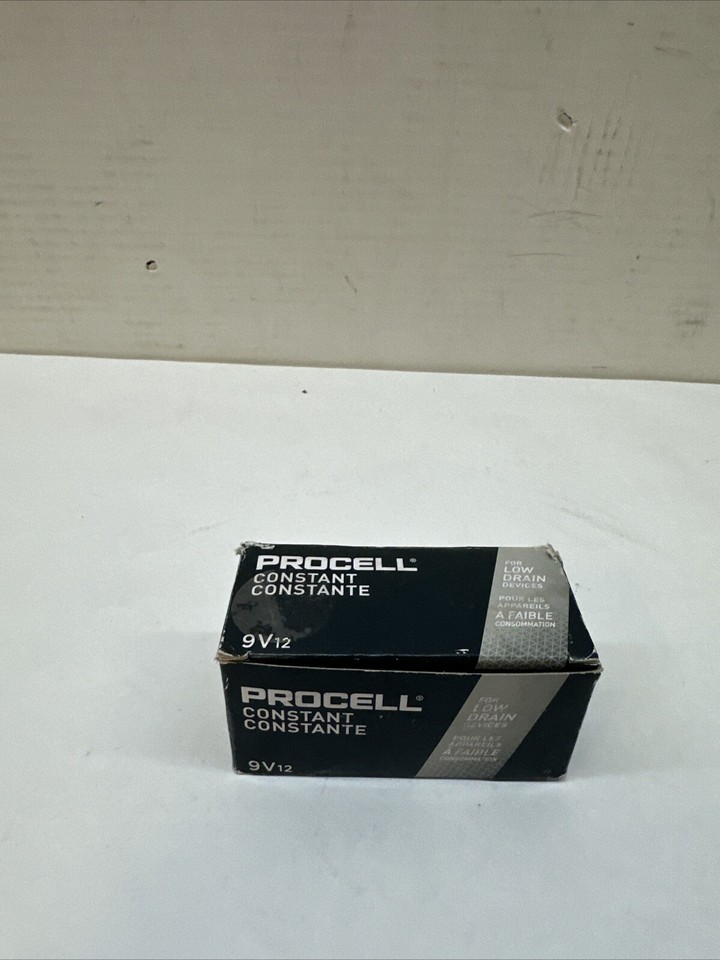 Duracell Procell Alkaline Batteries 9V 12/Box PC1604BKD 792679619347 | eBay