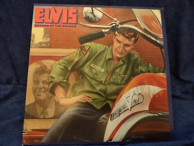 Elvis Presley "Return of the Rocker" Album Vinyl LP Record RCA 5600-I-R ...