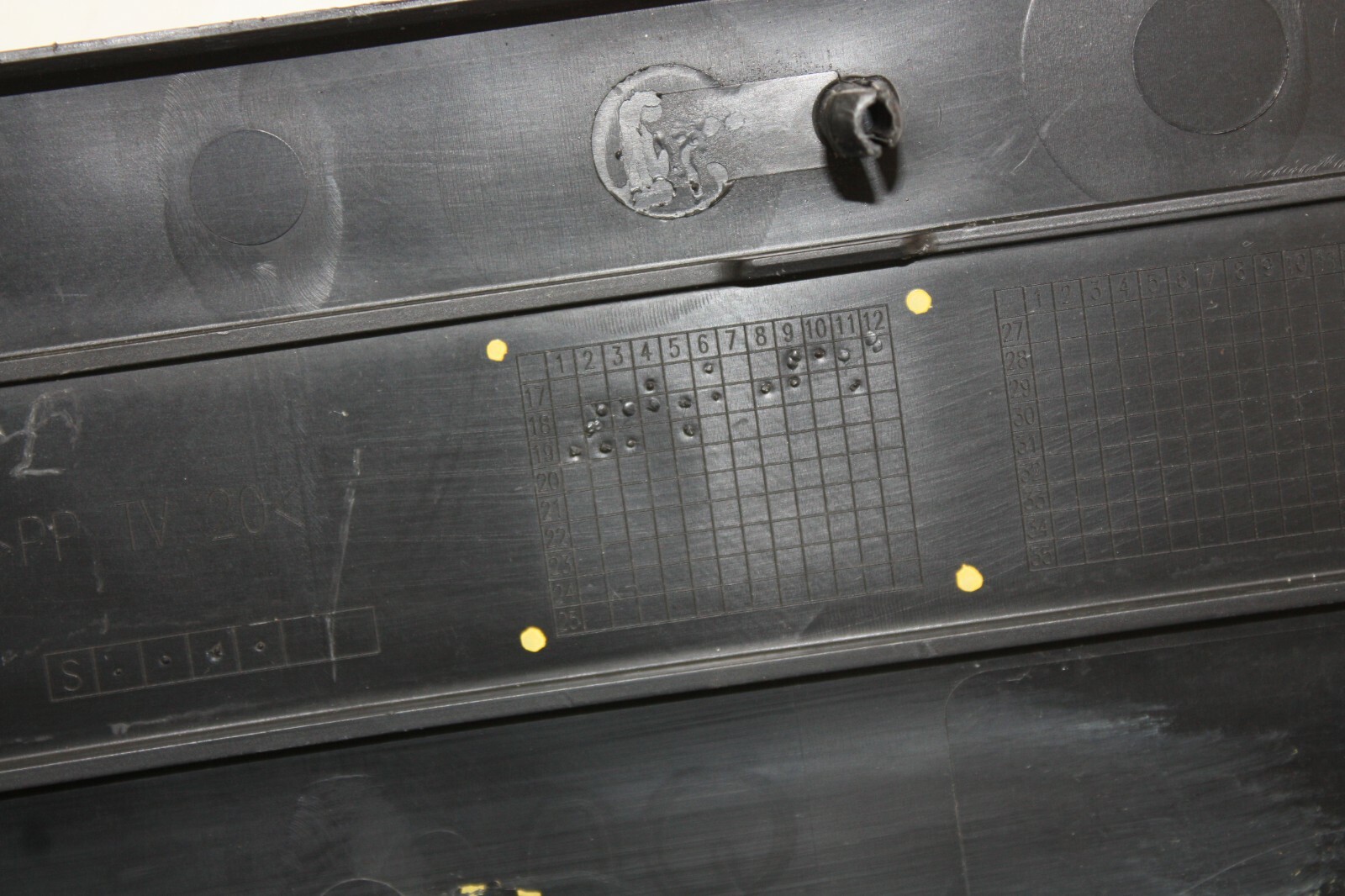 Mercedes GLS C257 Front Bumper Number Plate Holder 2018 ON A2578851002 ...