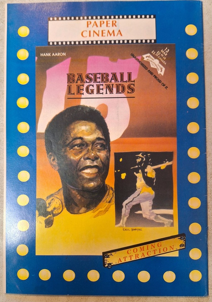 BASEBALL LEGENDS Revolutionary Comics #12 BILLY MARTIN Newsstand Cover ...