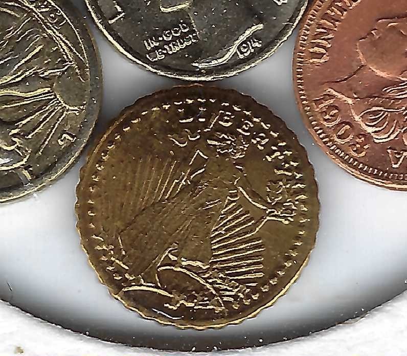 RARE VINTAGE ANTIQUE MINIATURE UNITED STATES COINS COIN SET | eBay