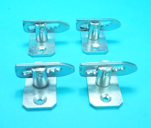 4 x Drop Lock Catch Antiluce Fastener on Base Plate - Trailer Truck ...