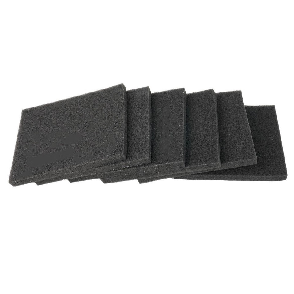 Black High Quality Filter Sponge Dust Filter Sponge FC8148 Black FC8144 ...