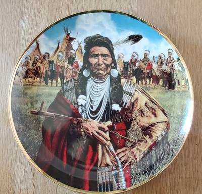 Chief Joseph - Man of Peace Plate Paul Calle 8" #R8128 COA | eBay