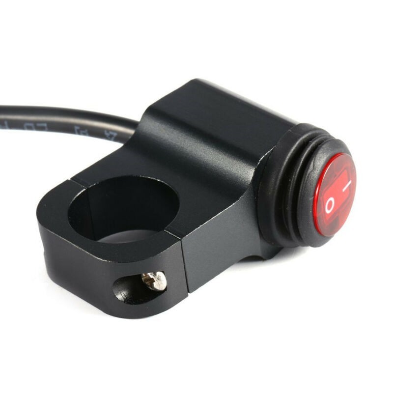 1X 22mm Motorcycle Handlebar Switch Motorcycle Handle Switch 50cm 12V ...