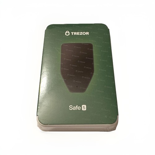 Trezor Safe 5 Crypto Hardware Wallet with Secure Element/Passphrase ...