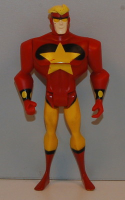 2004 Animated Starman Star Man 4.5" Action Figure DC Justice League ...