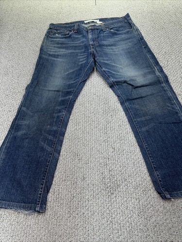 Levi’s Skinny Distressed Denim Blue Jeans Sz W38 L30 Red Tag 511 | eBay