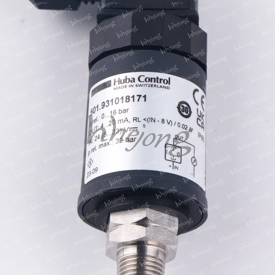 1PC NEW Huba Control pressure transmitter 501.931018171 0-16bar 4-20mA ...