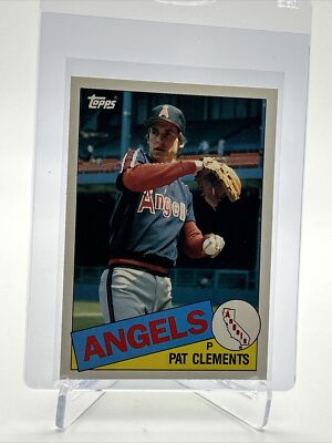 1985 Topps Traded Pat Clements Rookie Baseball Card #23T NM-MT FREE ...