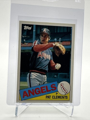 1985 Topps Traded Pat Clements Rookie Baseball Card #23T NM-MT FREE ...