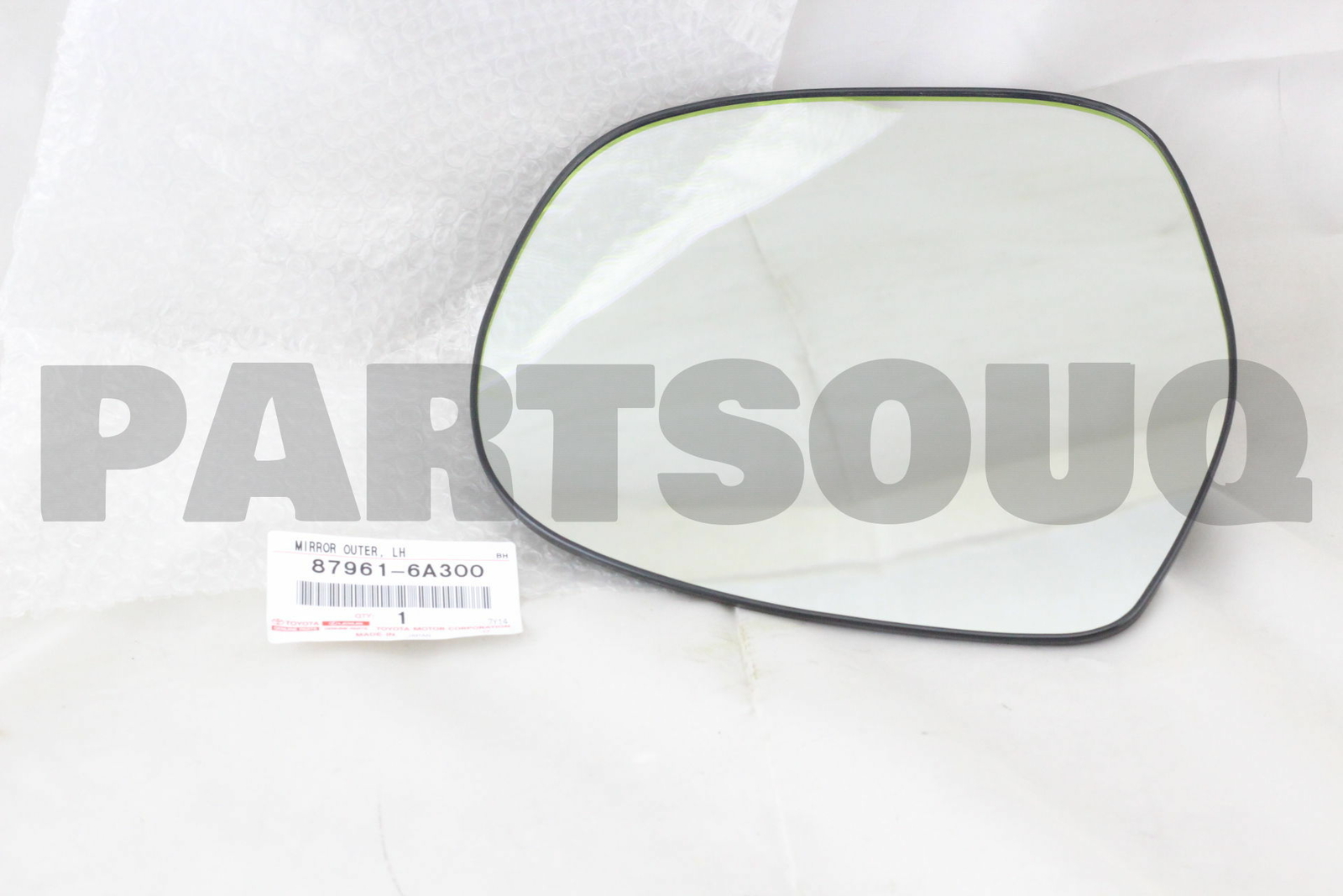 879616A300 Genuine Toyota MIRROR SUB-ASSY, OUTER REAR VIEW, LH 87961 ...
