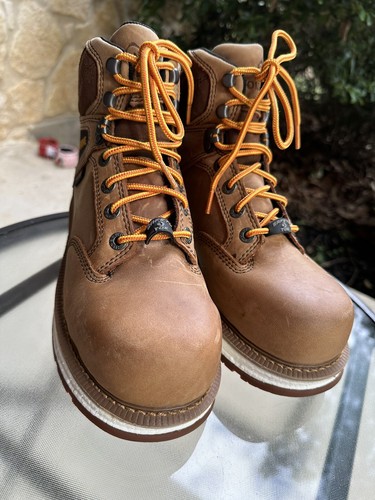 Wolverine Hellcat Ultra Spring Steel Toe Brown Size 8 1/2 EW Boots ...