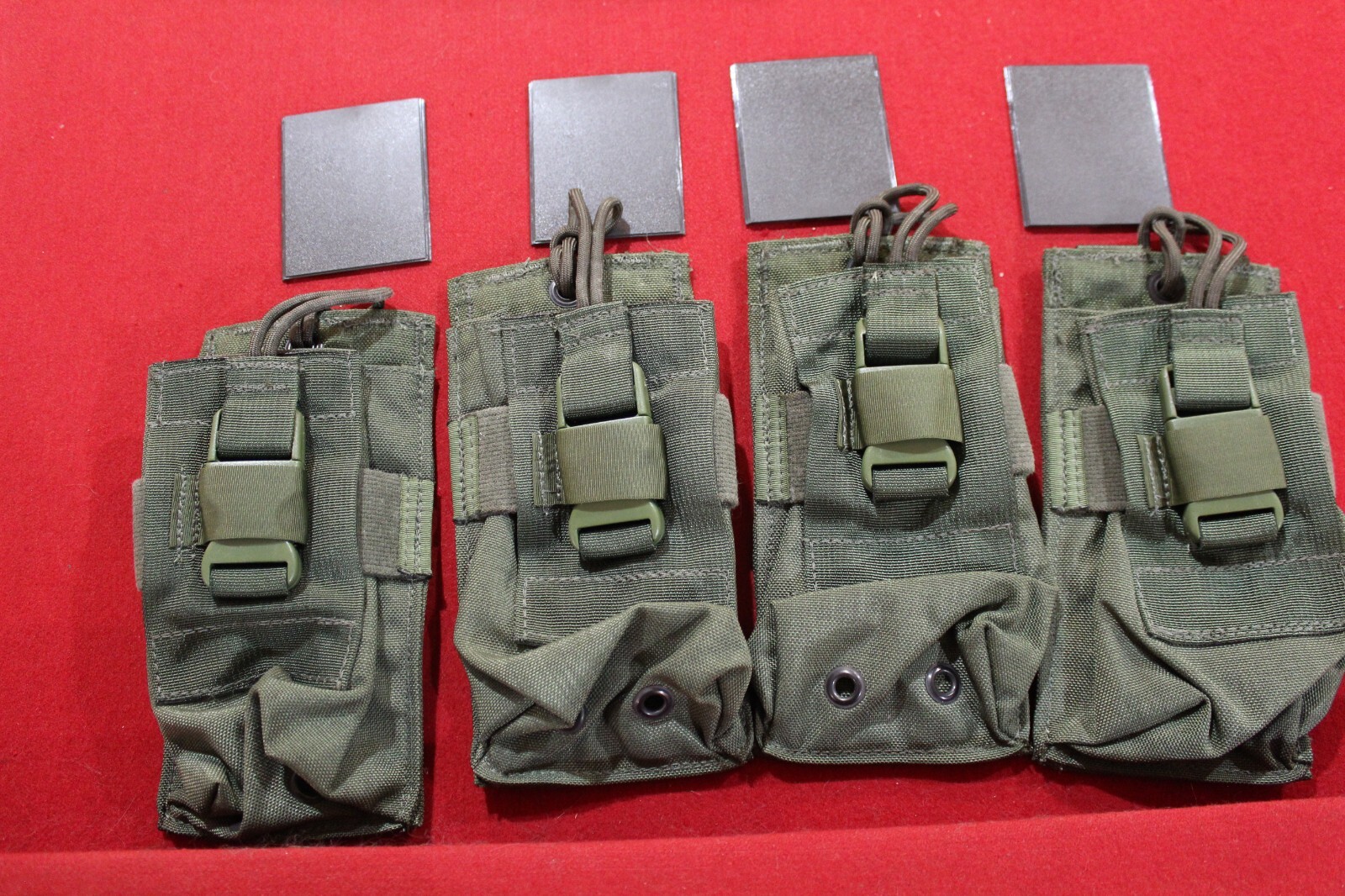 4 MILITARY SURPLUS PRC 127 RADIO RECEIVER TRANSMITTER WALKIE TALKIE ...