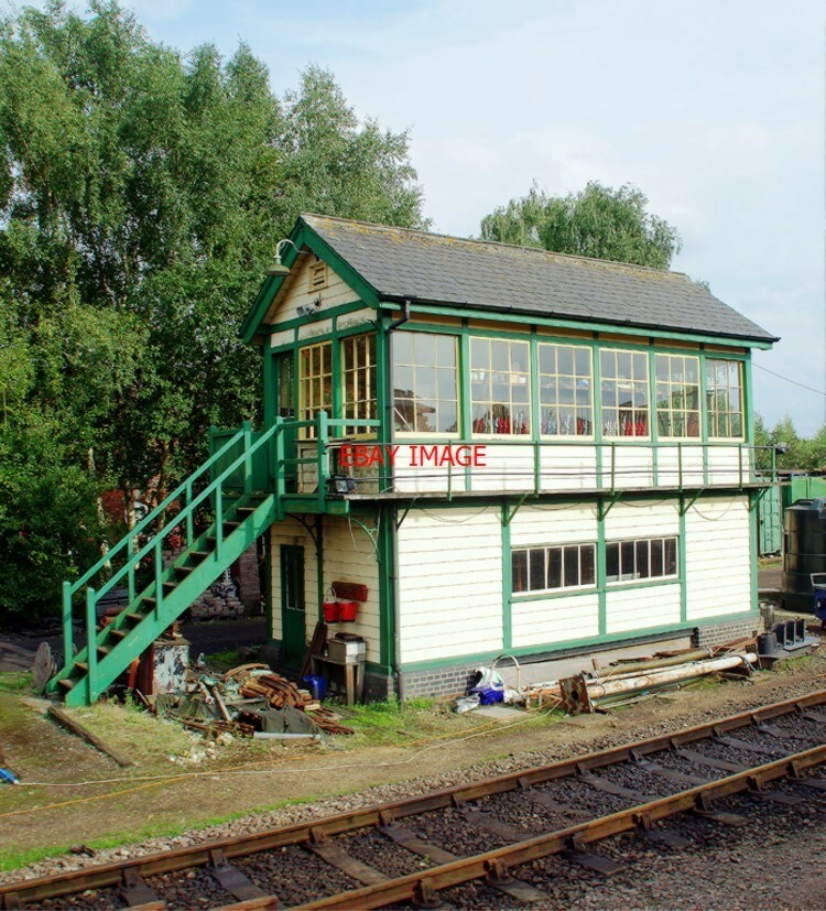 PHOTO (2) DEREHAM SIGNAL BOX ON THE MID NORFOLK RAILWAY. SATURDAY 26TH ...