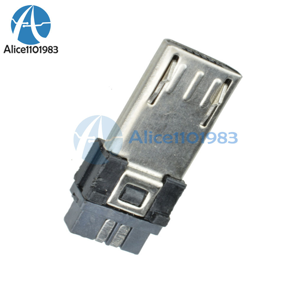 20pcs USB Micro 5-pin male Connector Jacks Socket SMD Surface-Mount | eBay