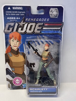 2011 Hasbro 3 3/4 inch GI Joe 30th Anniversary Scarlett Undercover ...