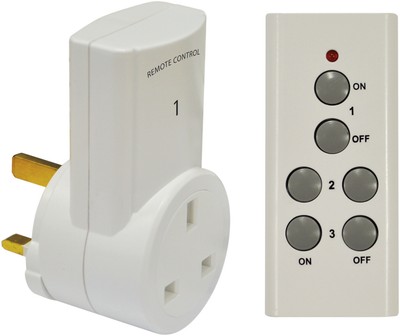 1 Way Remote Control Mains Socket Set 5021196748717 | eBay