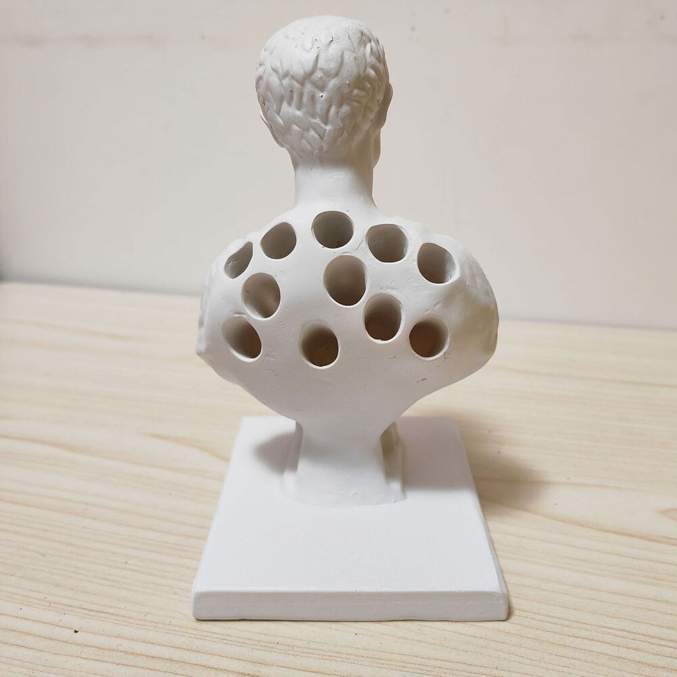 Julius Caesar Statue Desktop Pen Holder Creative Decorative for Office ...