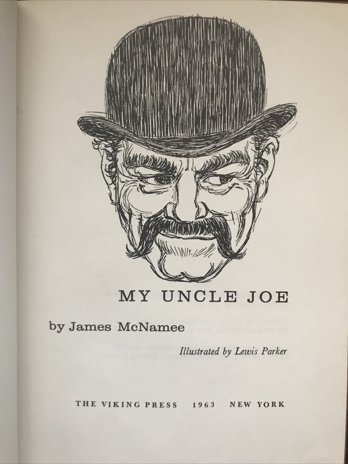 My Uncle Joe by James McNamee 1963 Hardcover VVG 1st Print | eBay