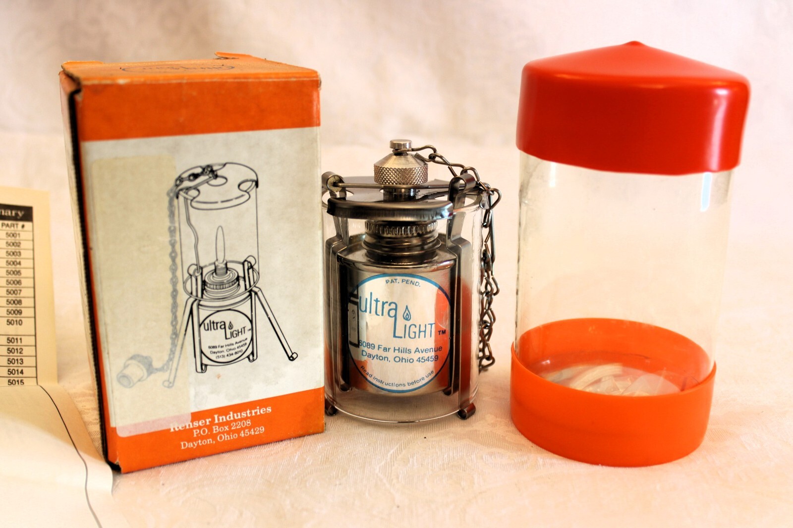 Ultralight Collapsible Lantern 1960s Survival Camping - Renser ...