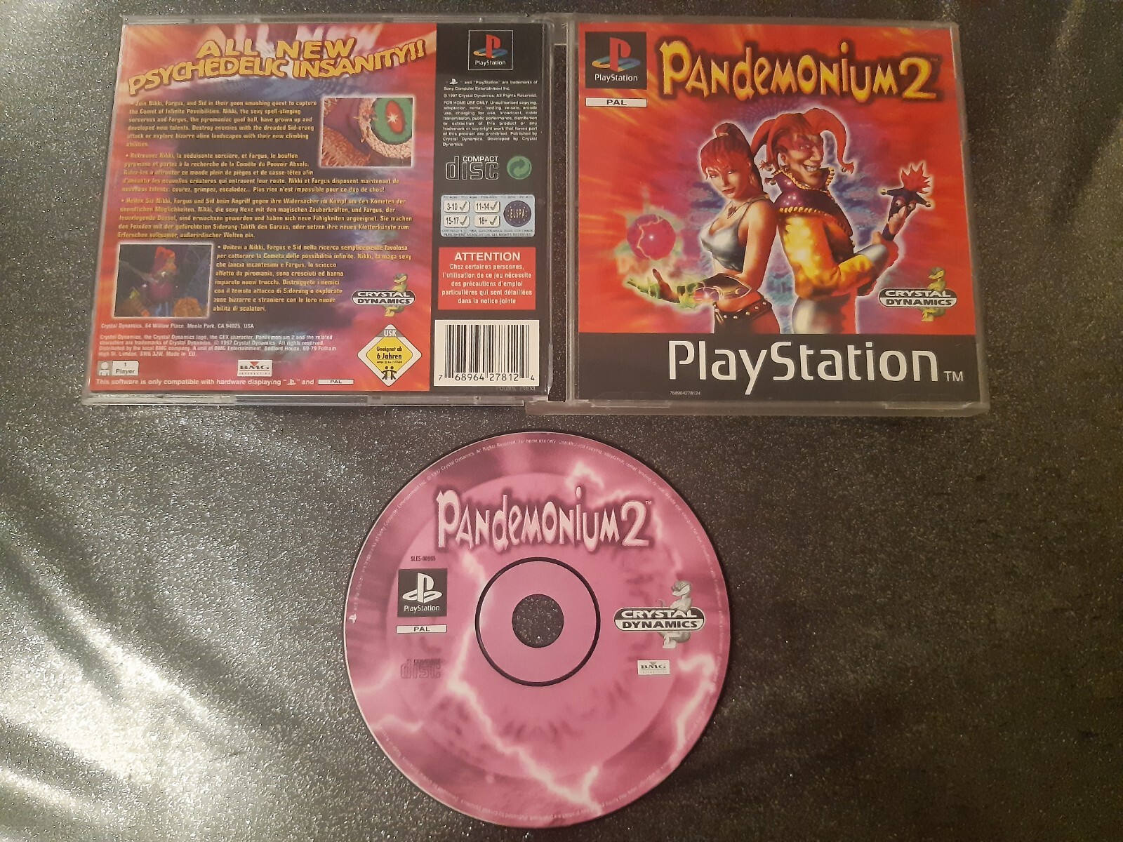 Pandemonium 2 Playstation - Prix - Photo - Présentation