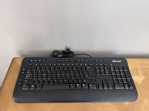 Microsoft Digital Media Keyboard 3000 Model 1343 USB Wired Multimedia ...