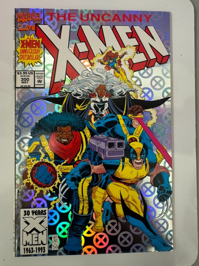 X-Men #300 Foil Cover Marvel Comics 1993 1st Appearance of Amelia Voght ...