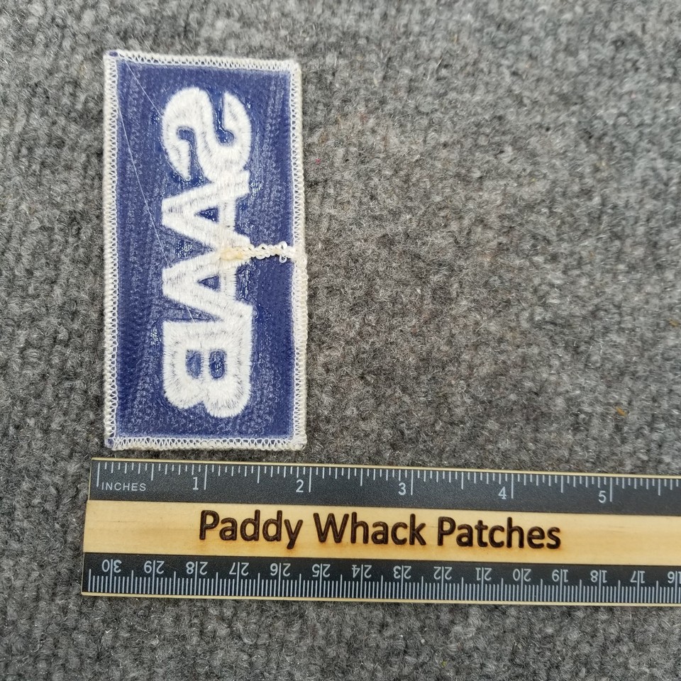 Vintage SAAB Patch Car Auto 80s Z3 | eBay