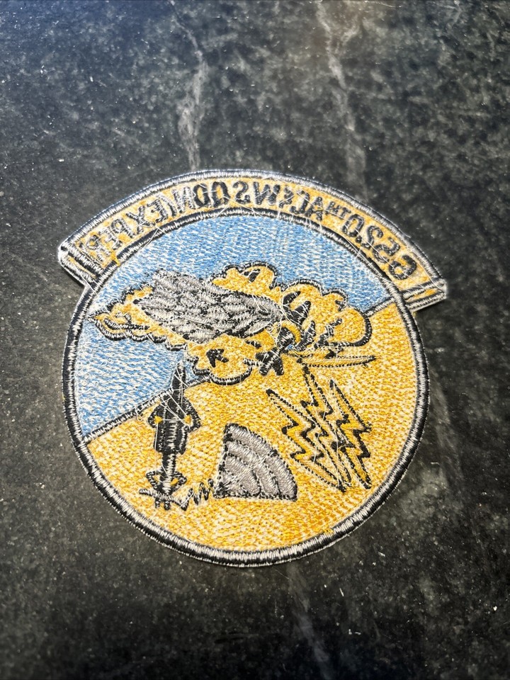 6520th SQUADRON AC&W AIR FORCE PATCH USAF Radar Rare SAGE MITRE Truro ...