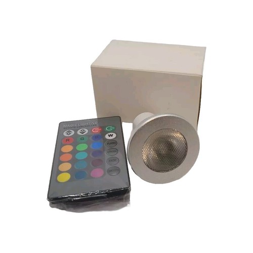 5 Magic Lighting RGB LED Light Bulb 16 Color Changing Magic RGBW Lamp ...