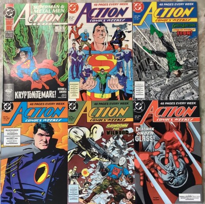 Action Comics Weekly 599, 601-605 DC 1988 Comic Books | eBay