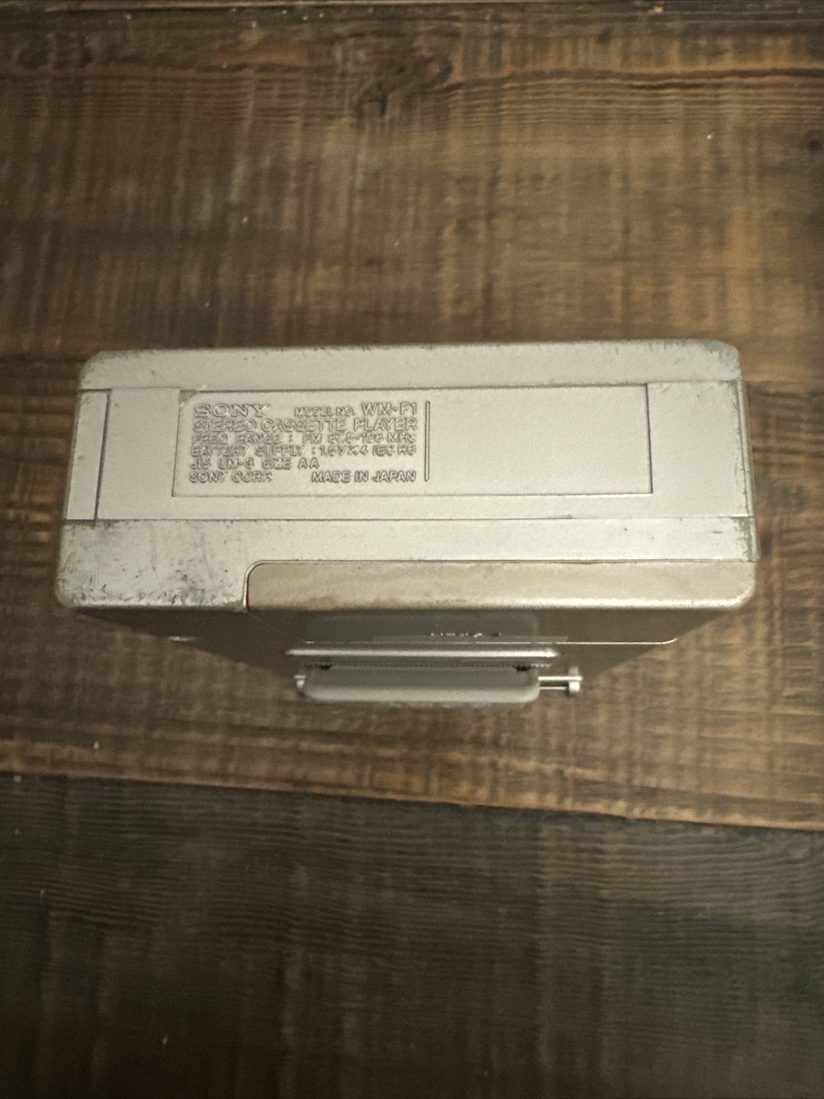 Vintage Sony Walkman Wm- F1 FM Stereo Cassette Player for sale online ...