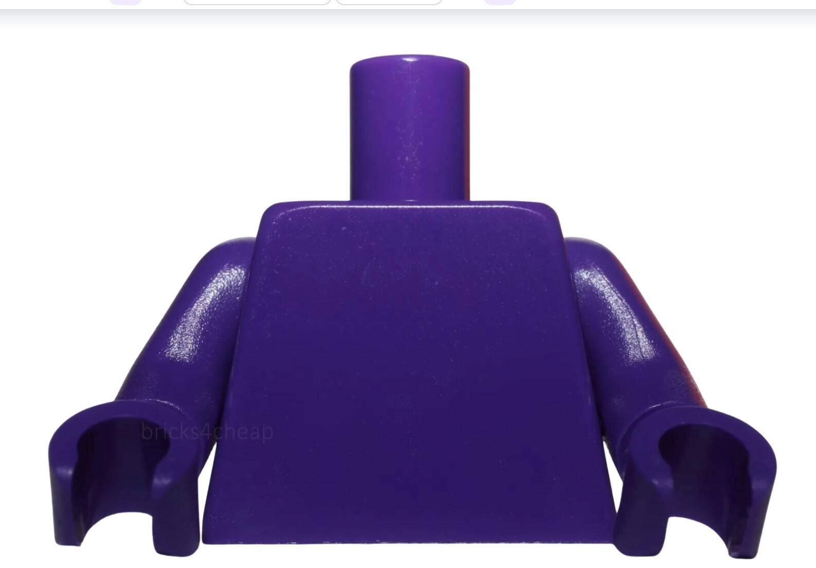 LEGO Dark Purple Minifig Monochrome Torso Arms Hands NEW - Công ty Cổ ...