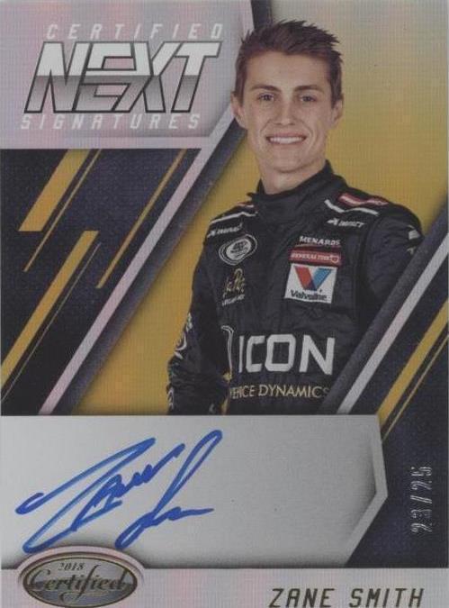 2018 Panini Certified - Certified Next Signatures Zane Smith #NEXT-ZS ...