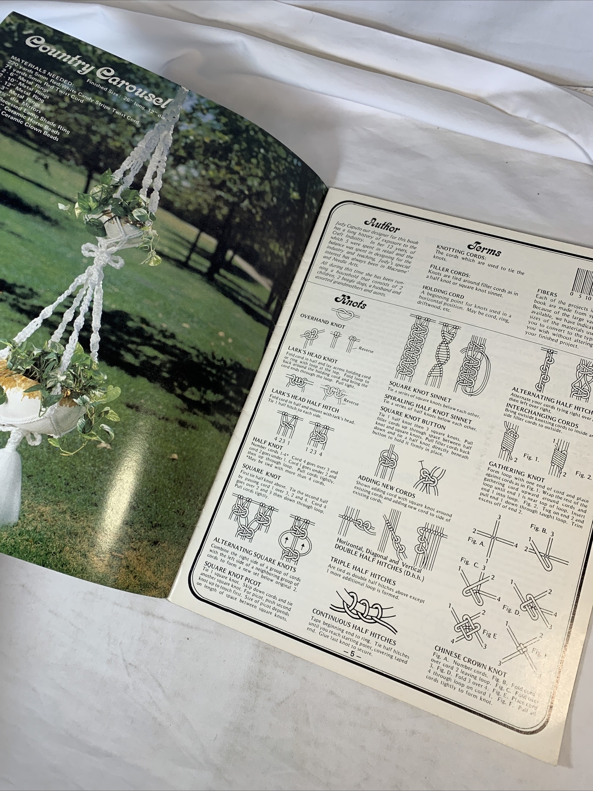Macrame Splendor No. 2 Instructions for 18 Projects ~ 1980 | eBay