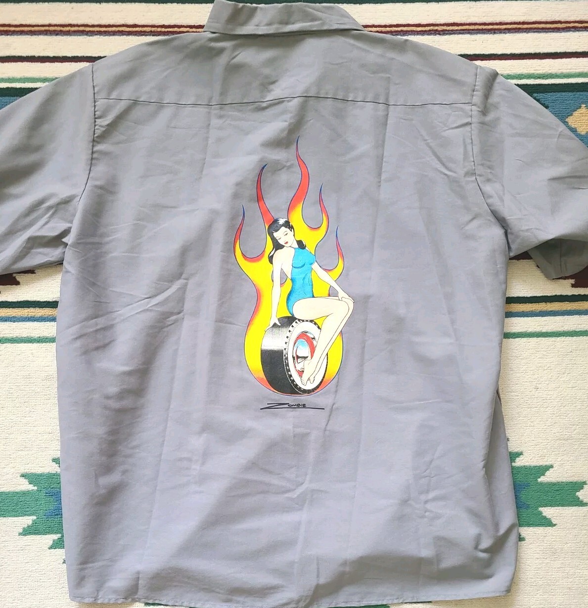 Rat Rod Hot Rod Zombie Hot Rod Wear "Trophy Girl" But… - Gem